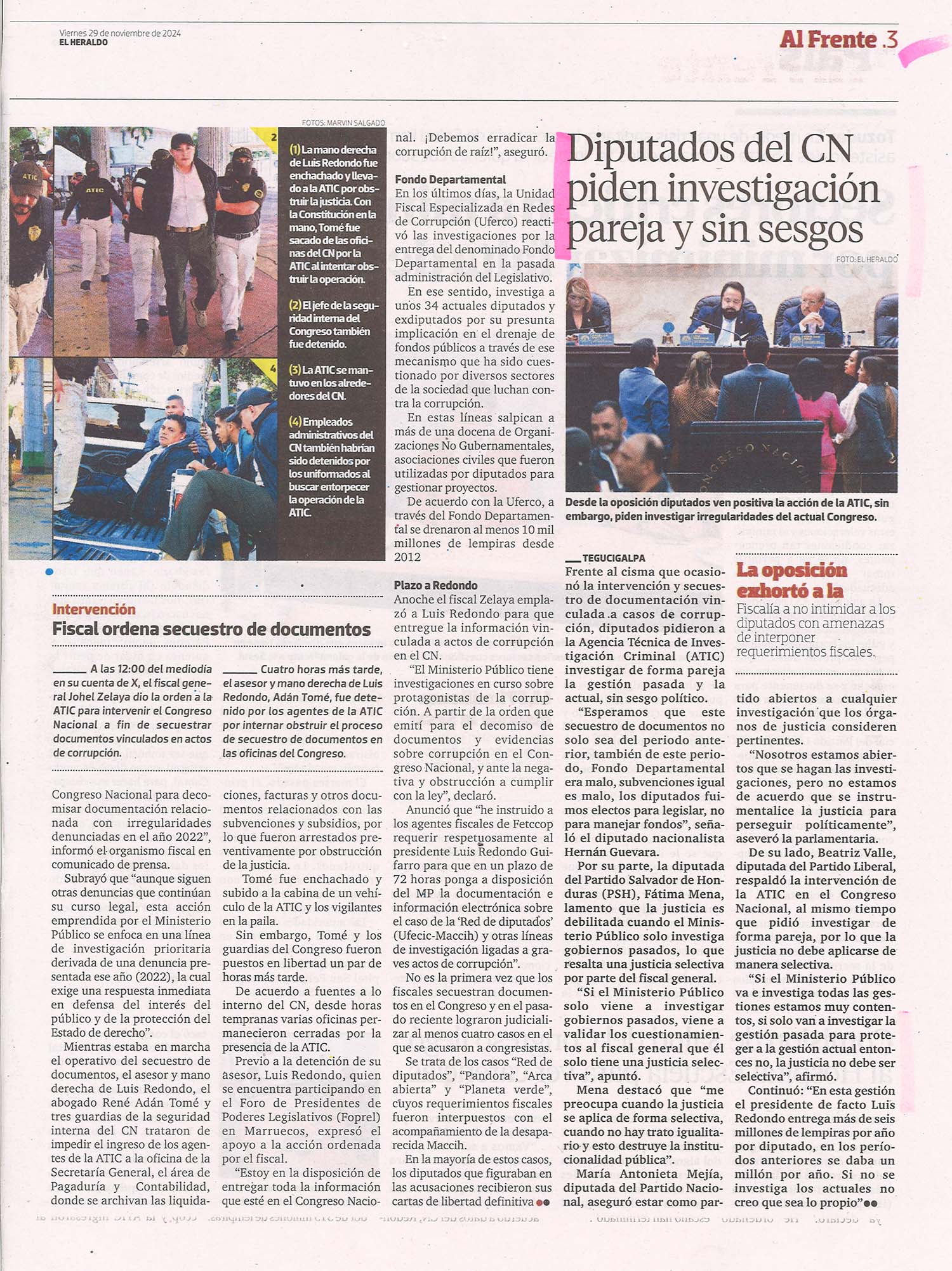 MP sigue cuatro líneas de investigación en CN – Hemeroteca – Virtual – TSC